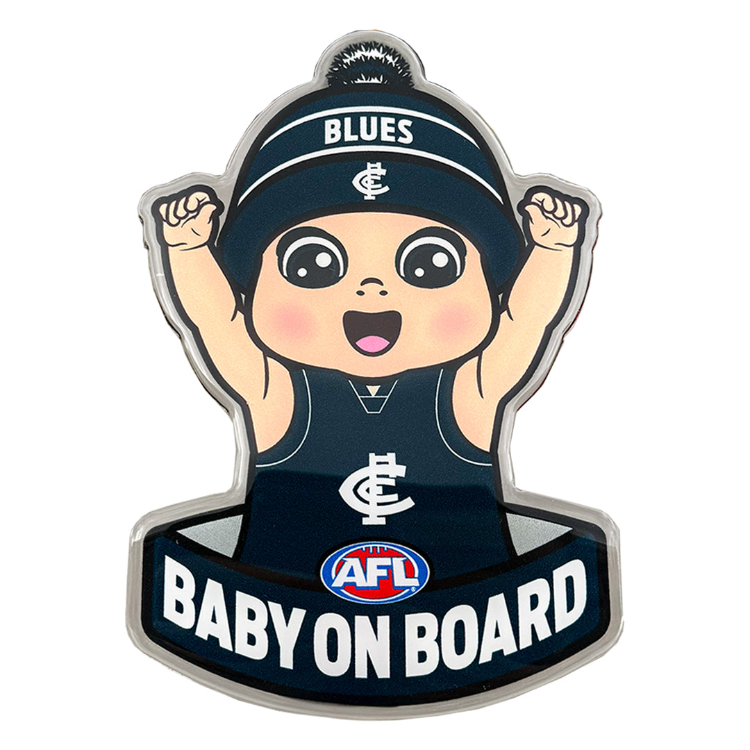 Carlton Blues Baby on Board Decal – Fan Emblems