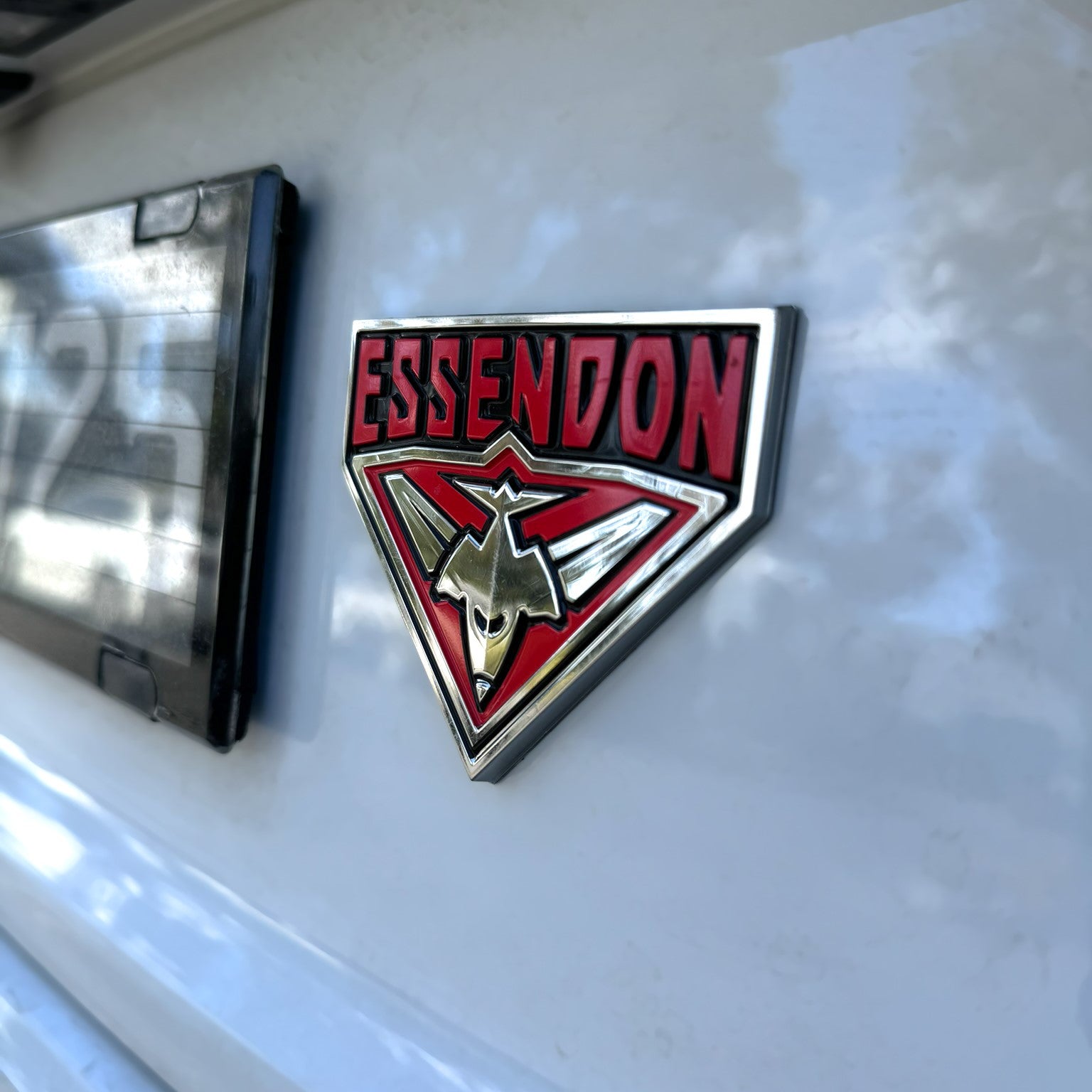 Essendon Bombers 3D Car Badge – Fan Emblems