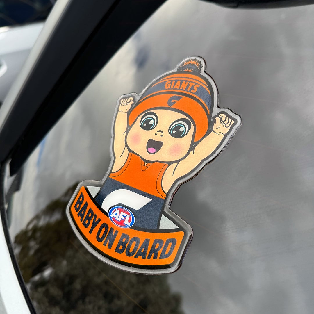 GWS Giants Baby on Board Decal – Fan Emblems
