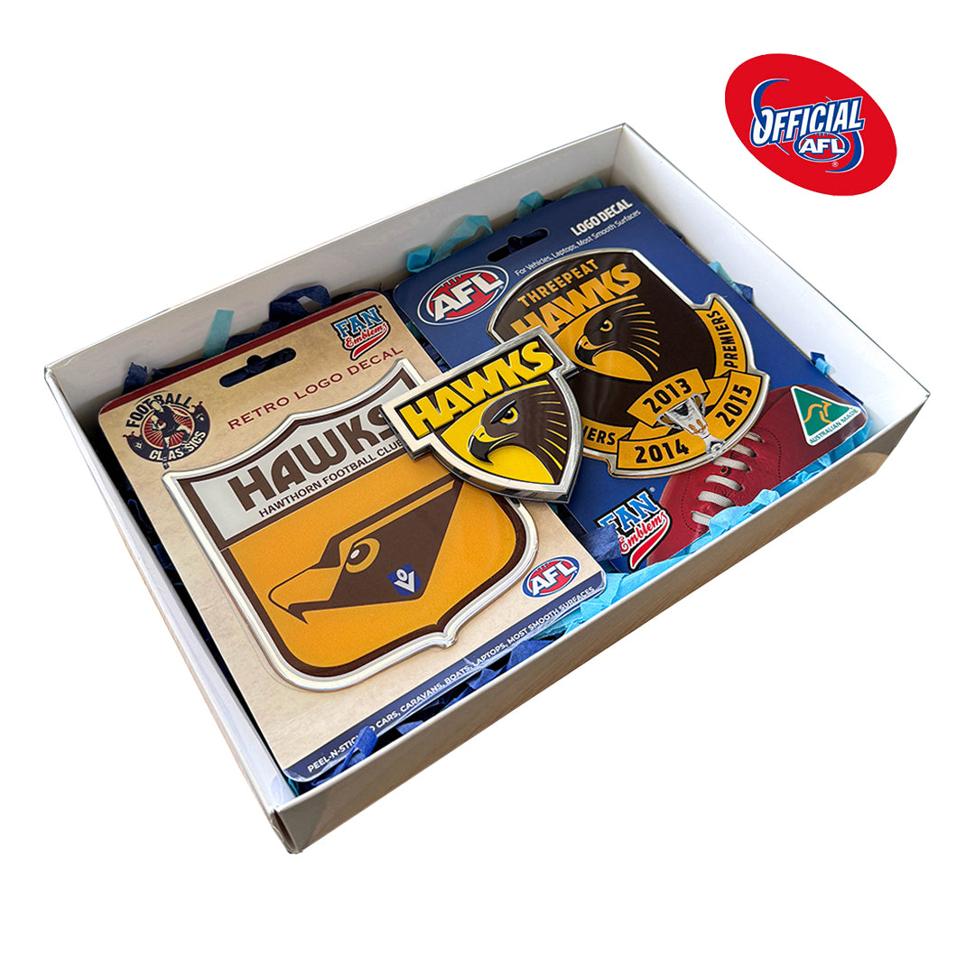 AFL 2025 Father's Day Packs – Tagged "team_Hawthorn" – Fan Emblems