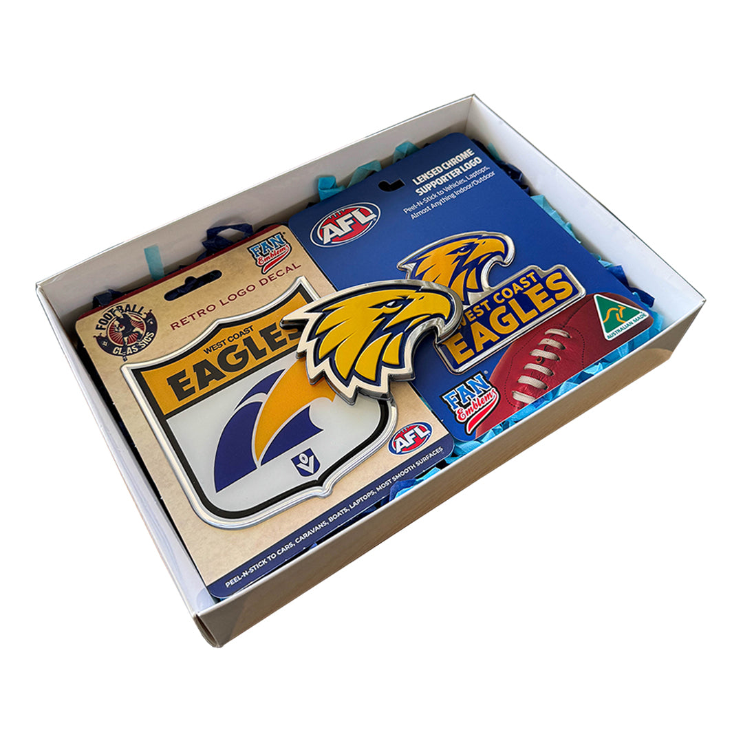 AFL Christmas Packs – Tagged "team_West Coast Eagles" – Fan Emblems