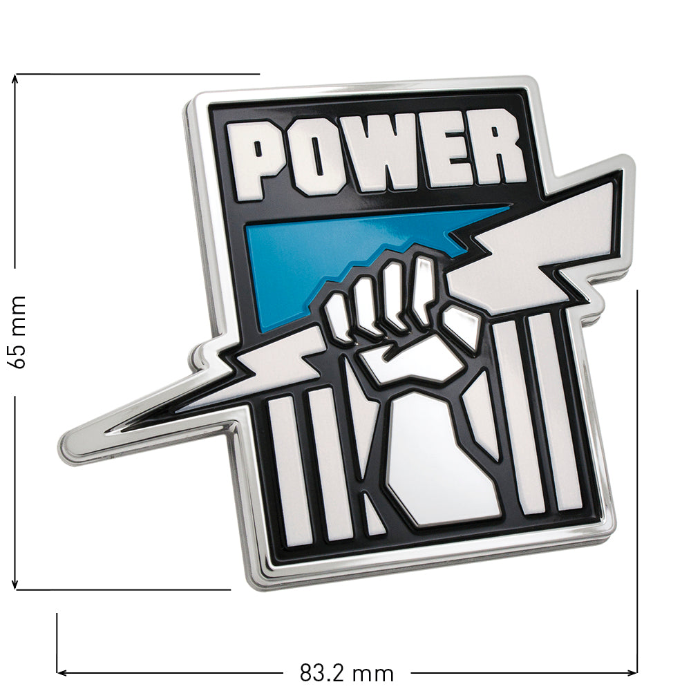 Port Power 2020 3D Car Badge – Fan Emblems