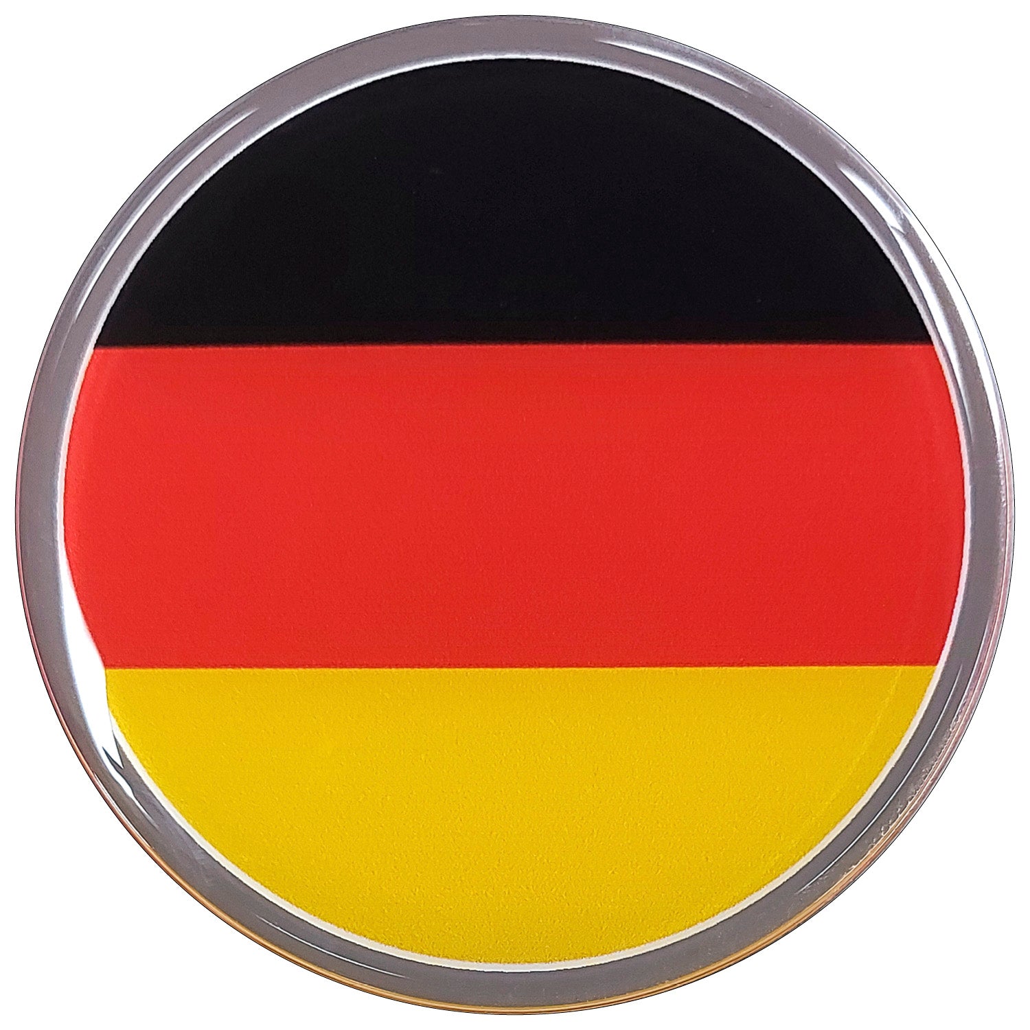 German Flag Car Decal (3" Round) – Fan Emblems